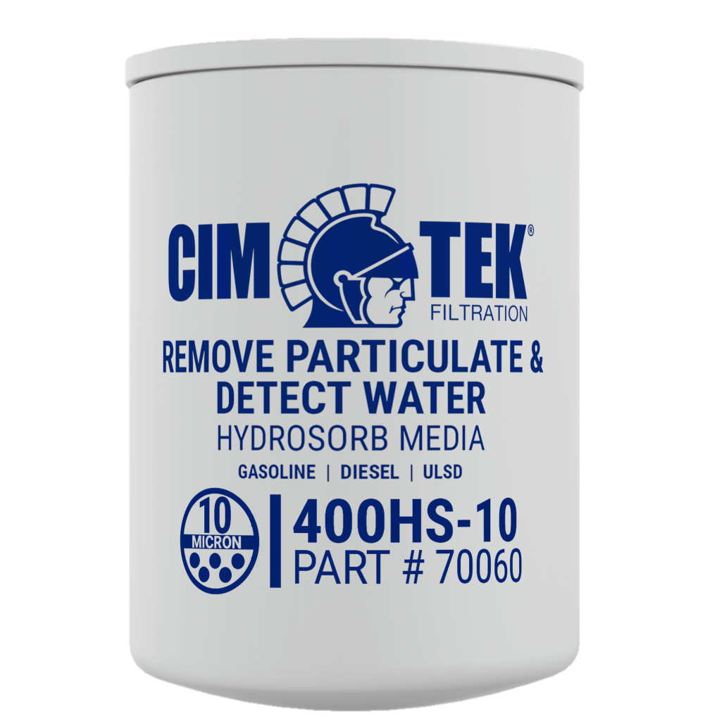 CimTek 400HS-10 1" Water Stop Filter - National Petroleum Equipment