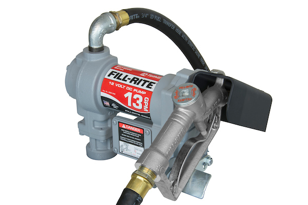 Fill Rite SD1202H 12 Volt DC Pump with Hose and Manual Nozzle ...
