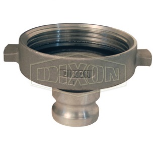 3" Aluminum Adapter x Tank Car Connection - National Petroleum Equipment