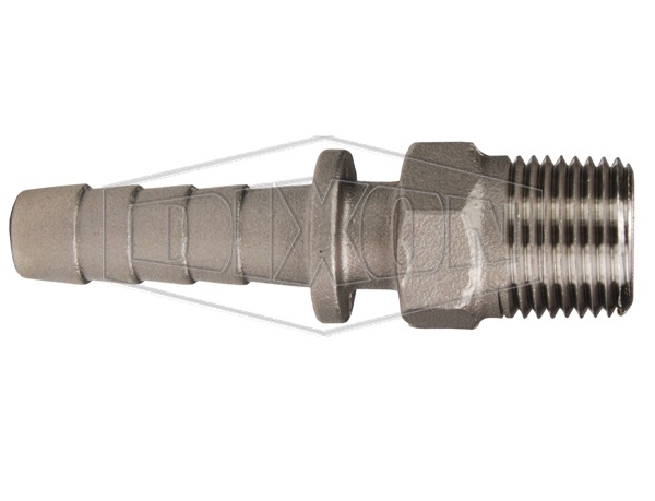 Dixon Boss™ 1/2" Stainless Steel Male Stem Male NPT X Hose Shank ...