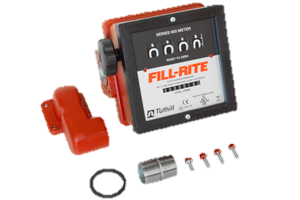 Fill-Rite 901CLMK300 1.5" 4 Wheel Mechanical Meter with Fittings ...