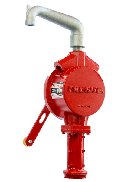 Fill Rite FR113 Rotary Hand Pump with Telescoping Steel Suction Pipe ...