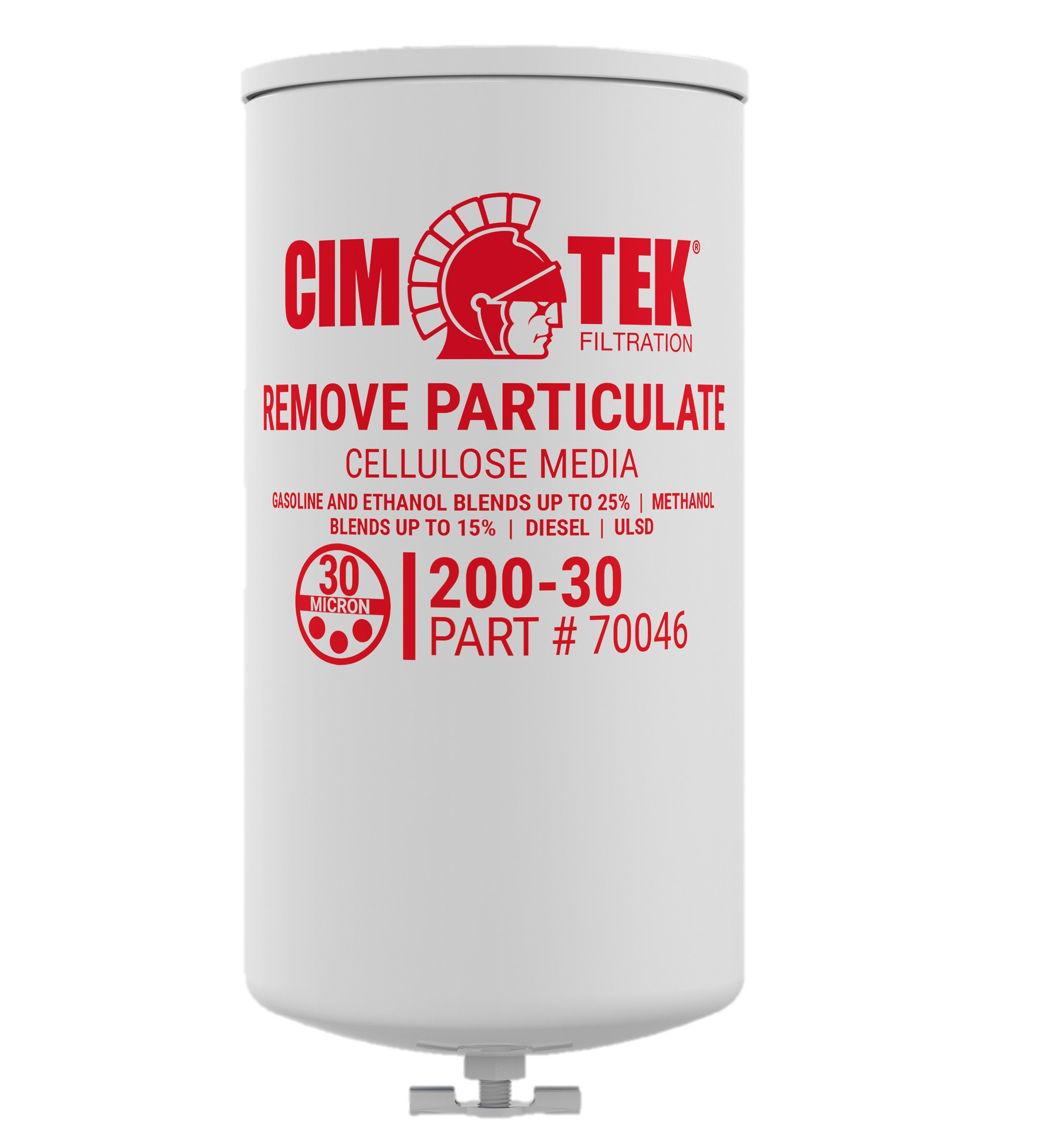 CimTek 200-30 Filter w/ Drain - National Petroleum Equipment