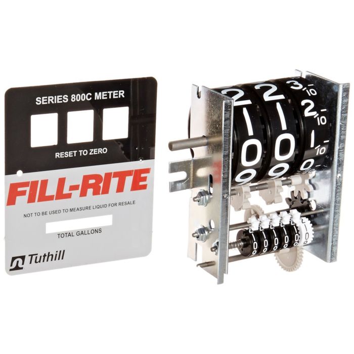 Fill Rite Gallon Register and Faceplate Kit for 800 Series Meters ...
