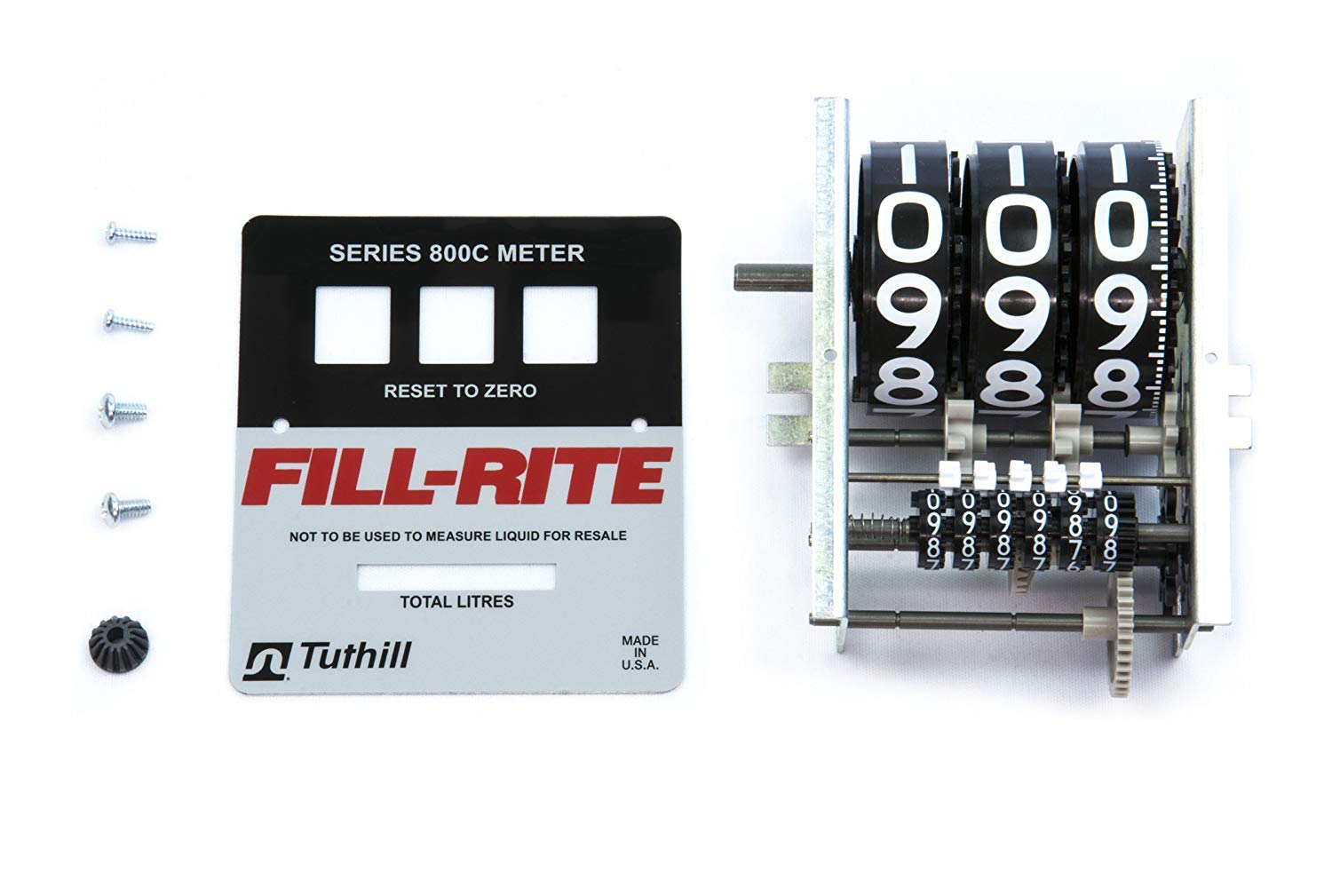 Fill Rite Liter Register and Faceplate Kit for 800 Series Meters ...