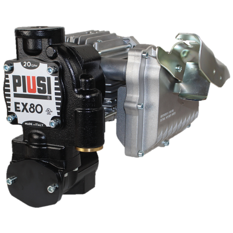 PIUSI EX80 120VAC 20GPM Fuel Pump - National Petroleum Equipment