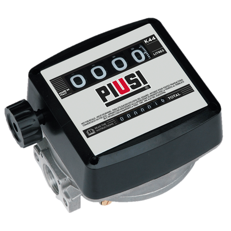 PIUSI K44 ATEX Mechanical Diesel Fuel/ Light Oil Meter - National ...