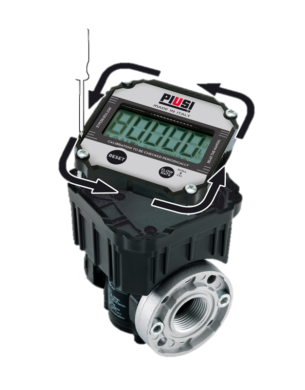 PIUSI K600 B/3 Digital Diesel Meter - National Petroleum Equipment