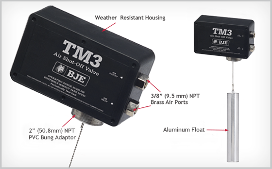 BJE TM3 Air Shut-Off Valve - National Petroleum Equipment