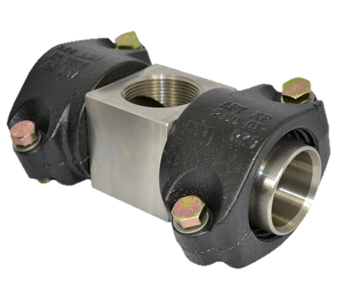 APT Clamshell Non-Swivel Tee Fitting - National Petroleum Equipment