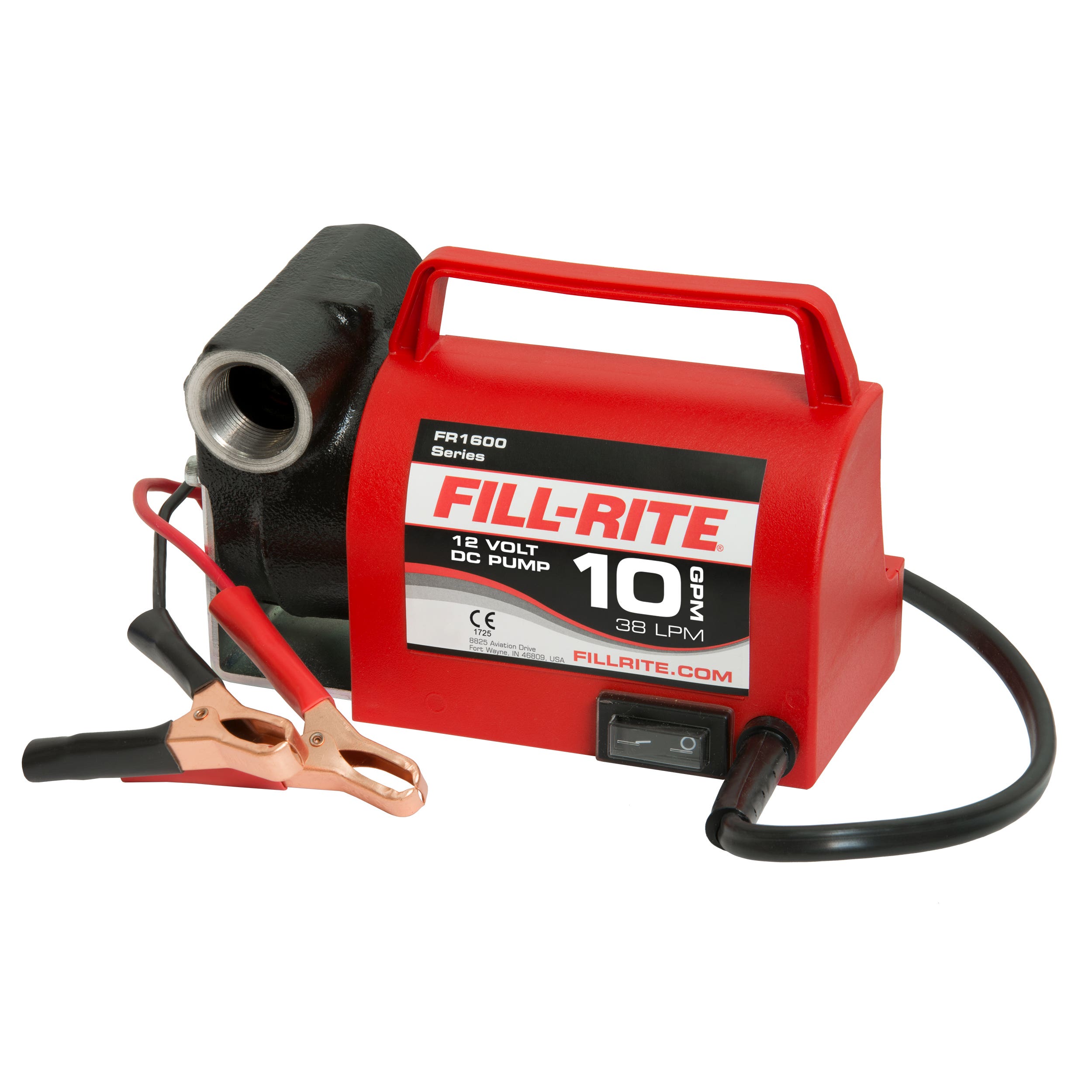 FR1612 12V DC 10 GPM Fuel Transfer Pump - National Petroleum Equipment