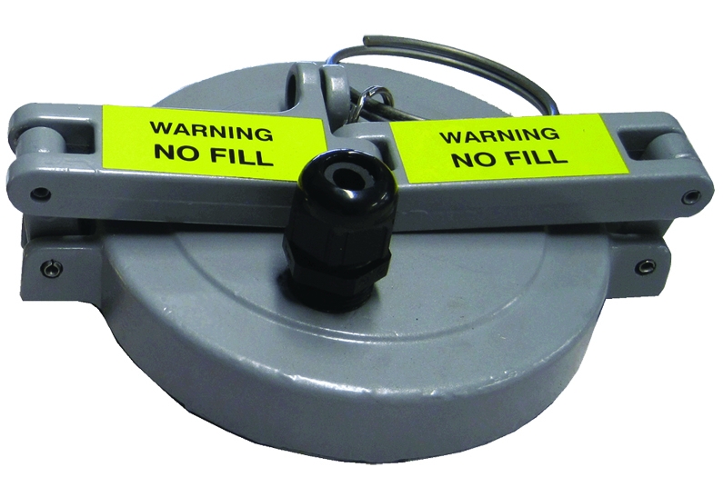 Morrison Bros 4” Tank Monitoring Cap w/ 1/2” Threaded port hole & Cable ...