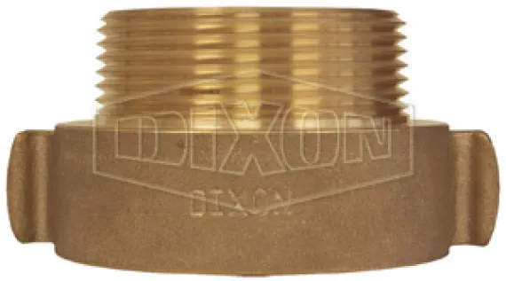 Dixon Valve RHA1515 - Hydrant Adapter Rocker Lug Brass - National ...