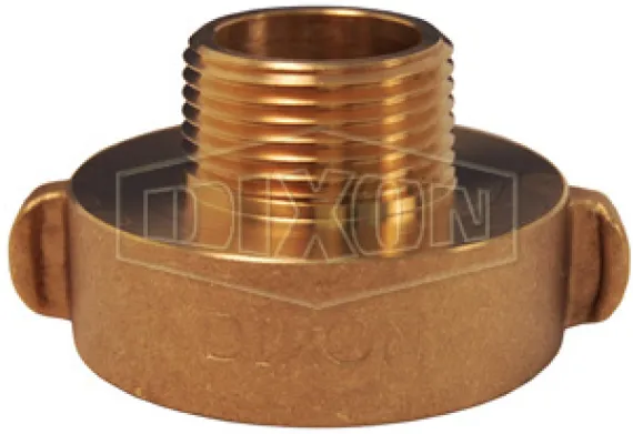 Dixon Valve RHA1510 - Hydrant Adapter Rocker Lug Brass - National ...