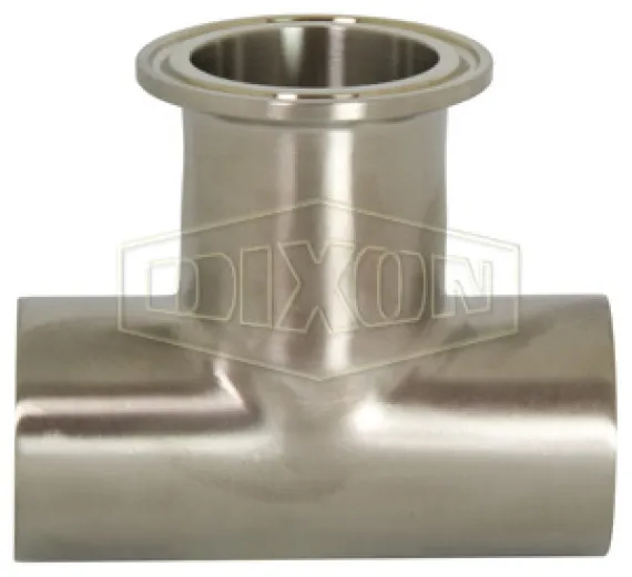 Dixon Valve B7WWM-G300 - Polished Weld Run x Clamp Branch Tee ...