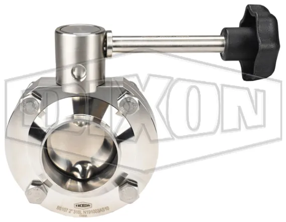 Dixon Valve B5107S200BB-B - B5107-Series Butterfly Valve with Infinite ...