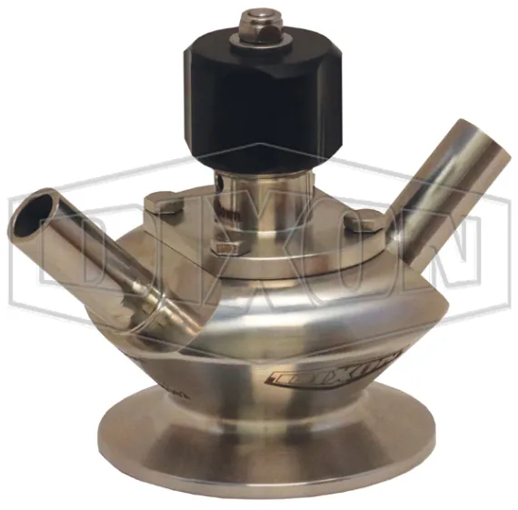 Dixon Valve BSVD-HC250B025 - 3A Sample Valve Dual Port with Manual ...