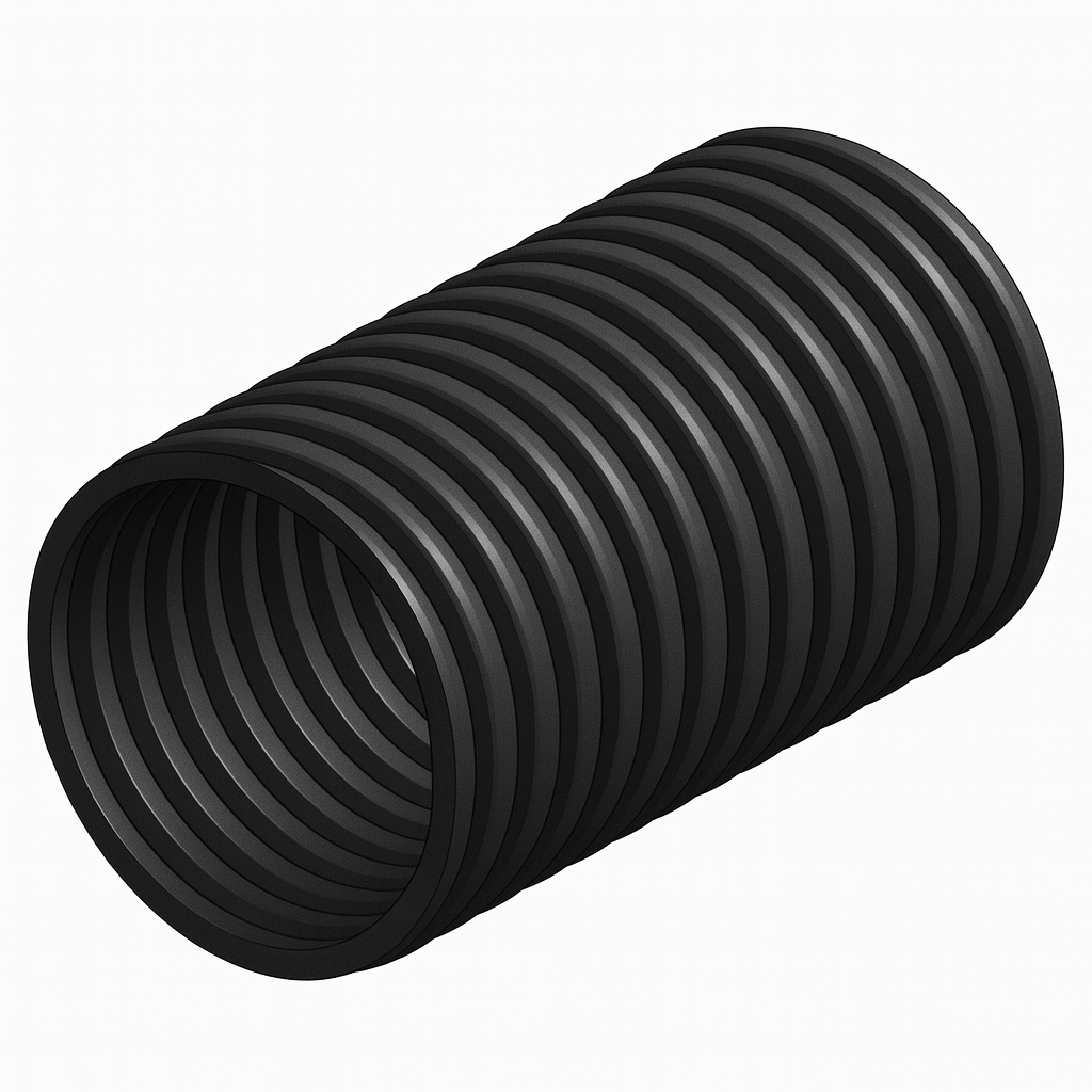 Omegaflex 4" Heavy Duty Corrugated Ducting 125 Ft Coil - National ...