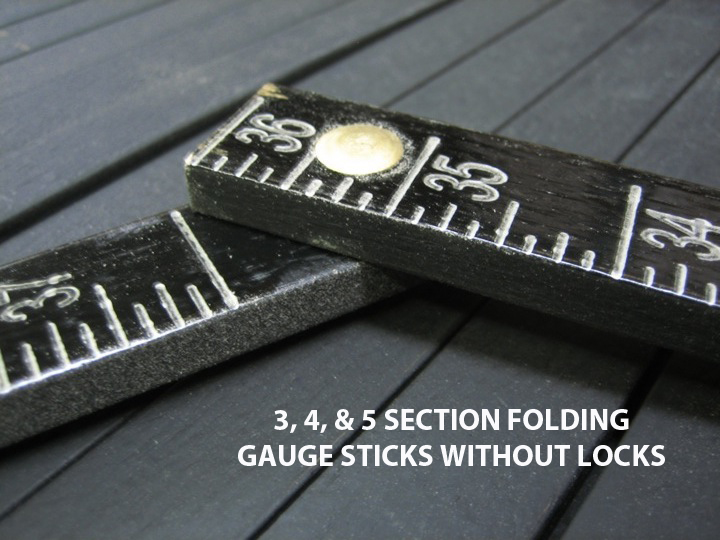 B & K Tank Gauge 5 SECTION 15' FOLDING GAUGE STICK - National Petroleum ...