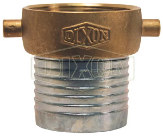 Dixon Valve FCSB125 - King Short Shank Suction Female Coupling NPSM ...