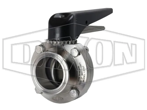 Dixon Valve L5107V300CC-P - L5107-Series Butterfly Valve with Trigger ...
