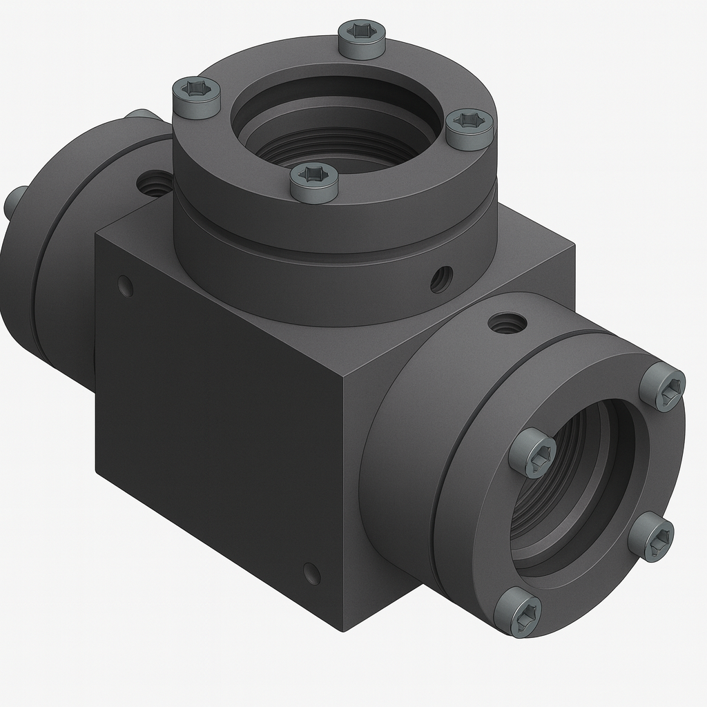 Omegaflex DoubleTrac 1.5" Tee All Ports DoubleTrac - SS - National ...