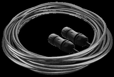Scully SCP Double Ended Black Cable- 6' - National Petroleum Equipment