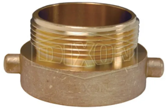 Dixon Valve HA15S15T - Hydrant Adapter Pin Lug Brass - National ...