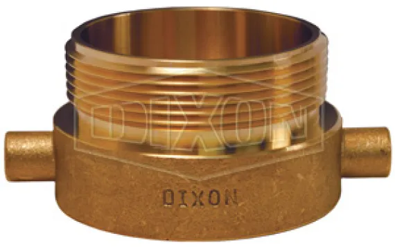 Dixon Valve HA2530T - Hydrant Adapter Pin Lug Brass - National ...