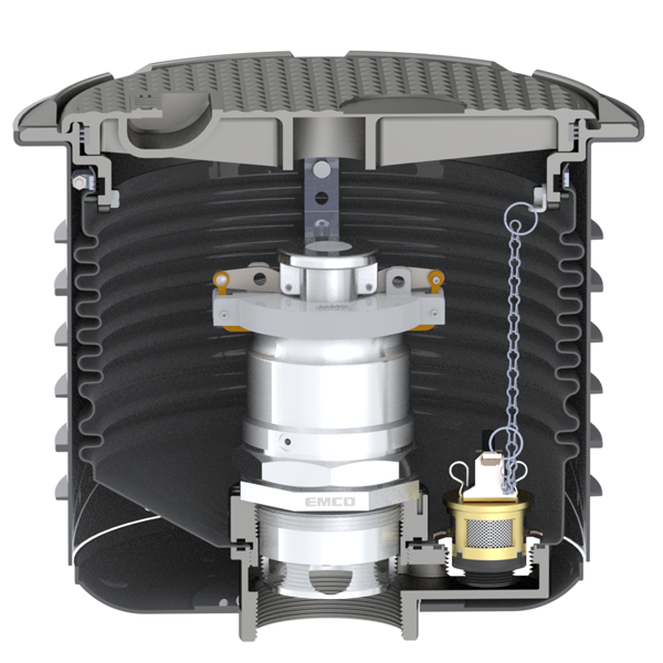 Emco SW Spill Cont -Slimline, NPT, Not Replaceable, Drain - National ...