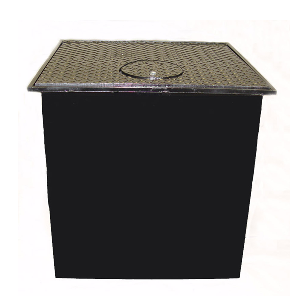 Emco Manhole Vault, 30"X30"X24", Hinged, Locking, WR - National ...