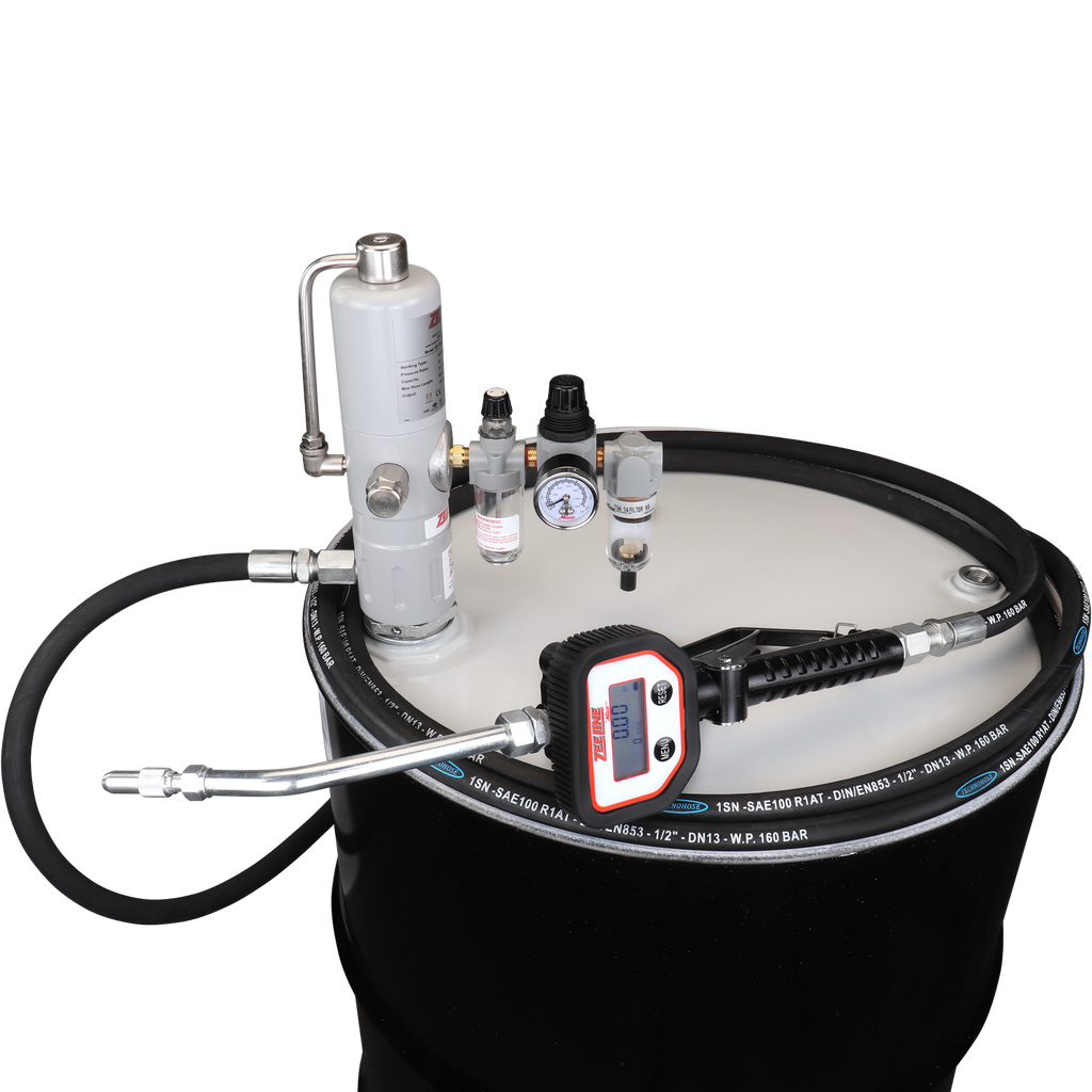 Zeeline ZE1700K-55-200- 3:1 Eco Series Pump Kit 55-Gal w/hose & meter ...