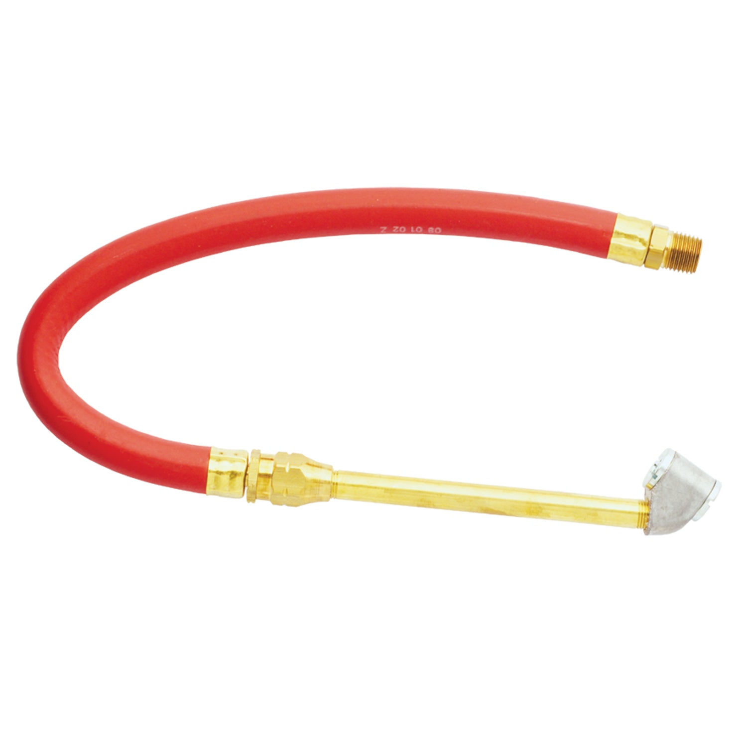 Milton 12" Bayonet Inflator Gauge Hose Whip Replacement Dual truck Tire ...