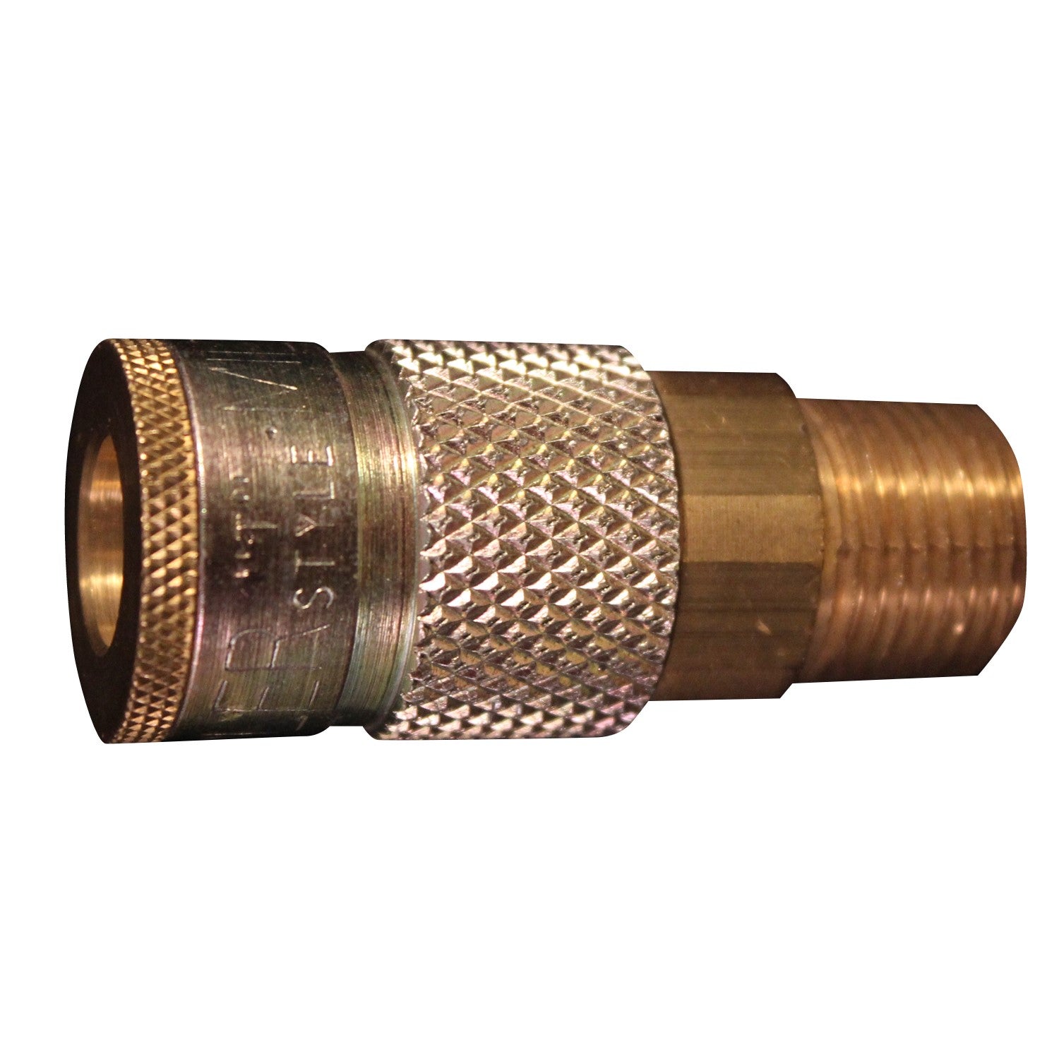 Milton 3/8" MNPT T-Style Coupler (Box of 10) - National Petroleum Equipment