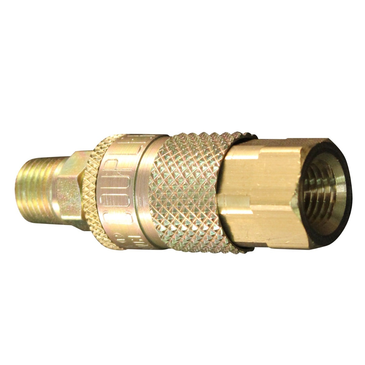 Milton 1/4" NPT T-Style Coupler and Plug - National Petroleum Equipment